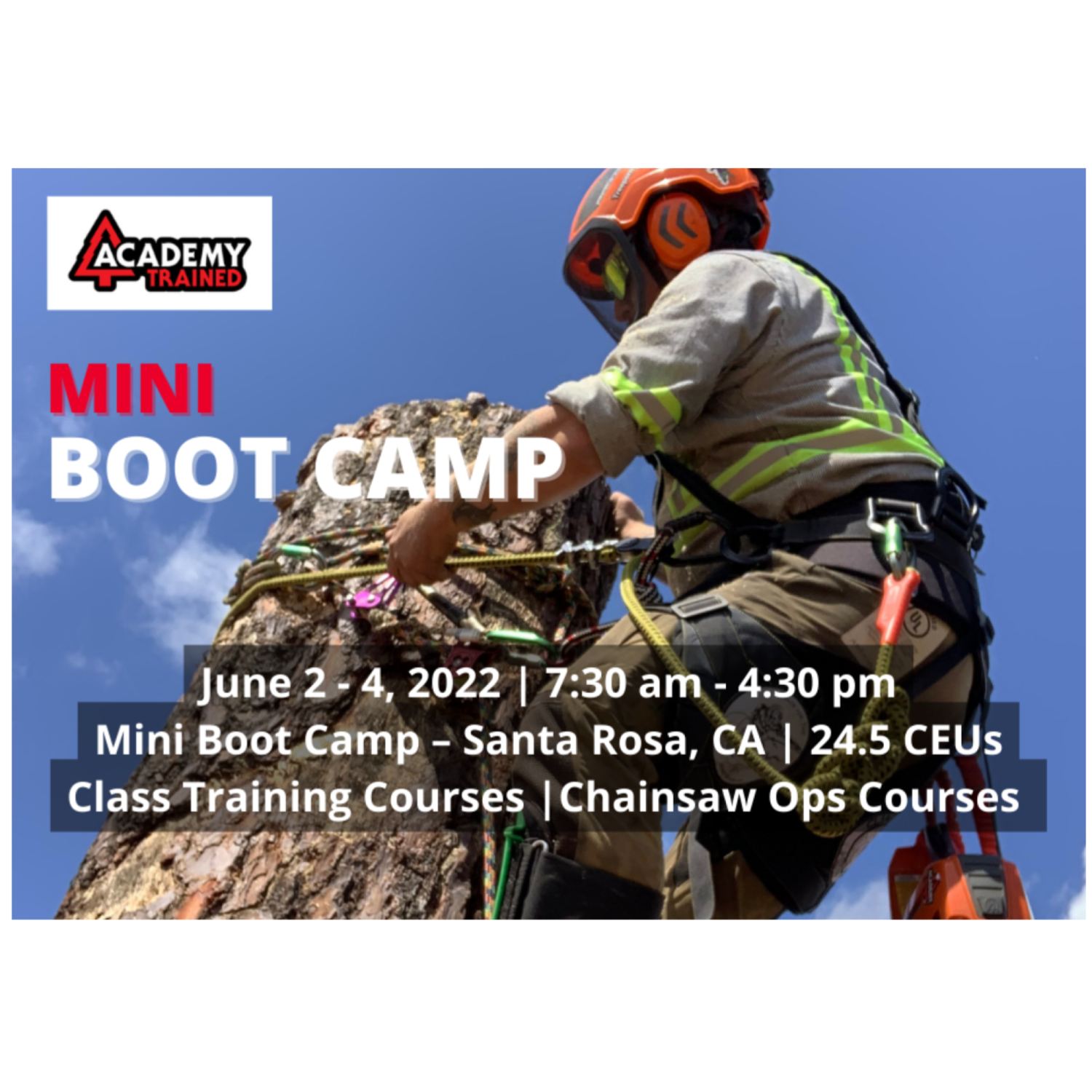 Mini Boot Camp - Santa Rosa, CA | 24.5 CEUs - Academy Trained
